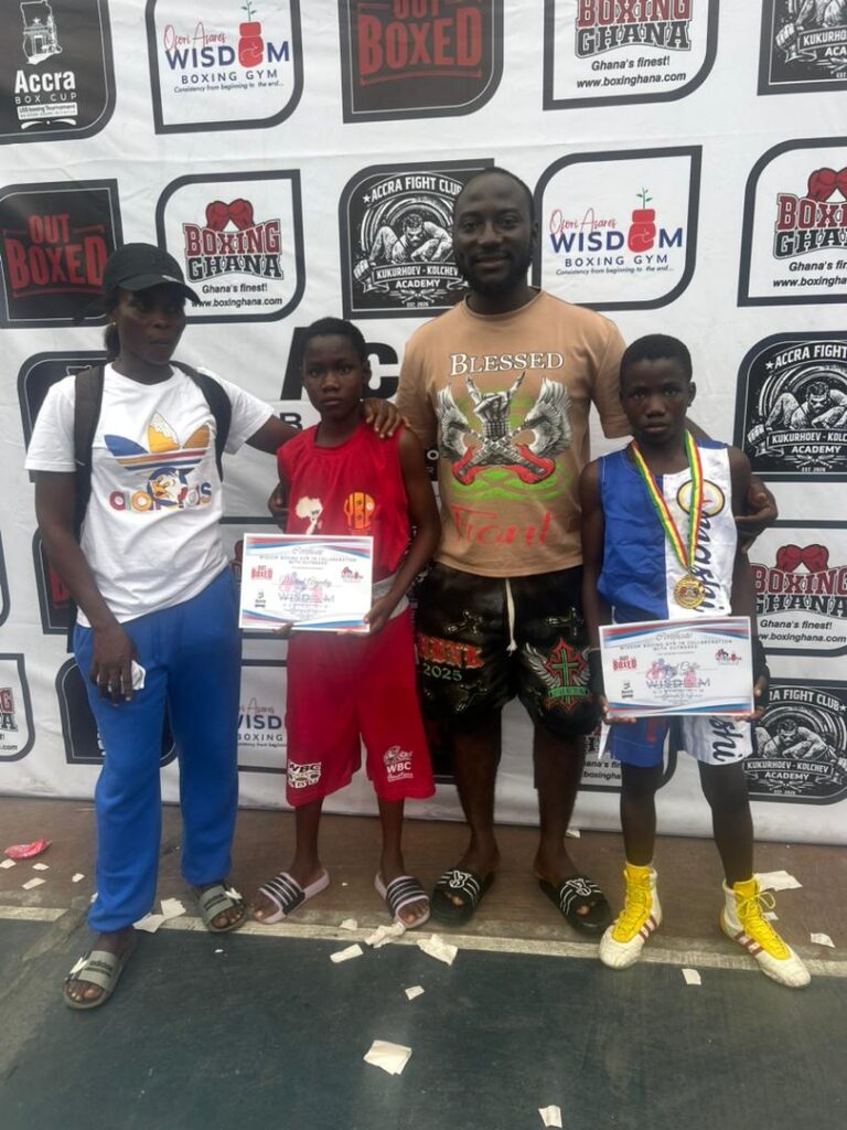 Juvenile boxer Godfred ‘Okoe CP’ Coffie shines at Accra Box Cup 2026 ...
